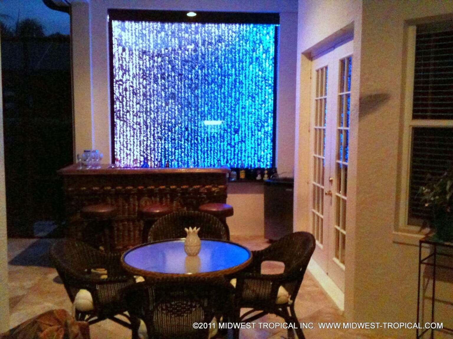 Custom Indoor Water Feature Gallery | Midwest Tropical