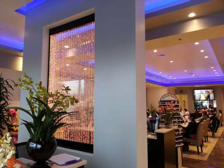 Custom Indoor Water Feature Gallery | Midwest Tropical