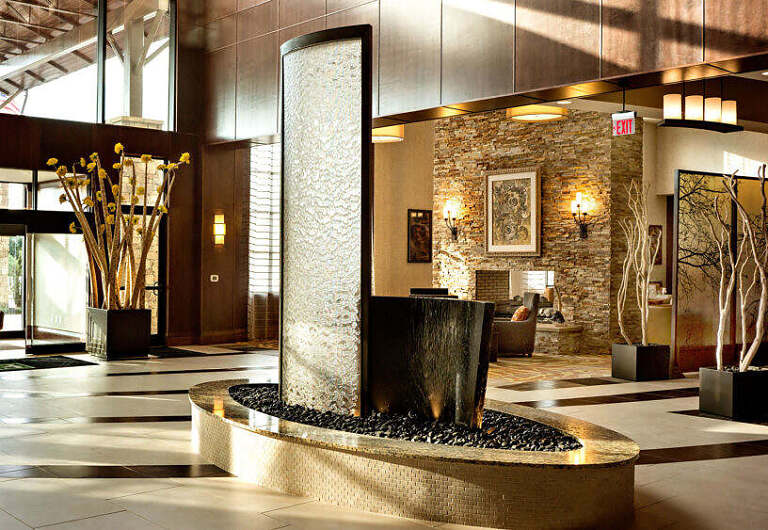 Custom Indoor Water Feature Gallery | Midwest Tropical