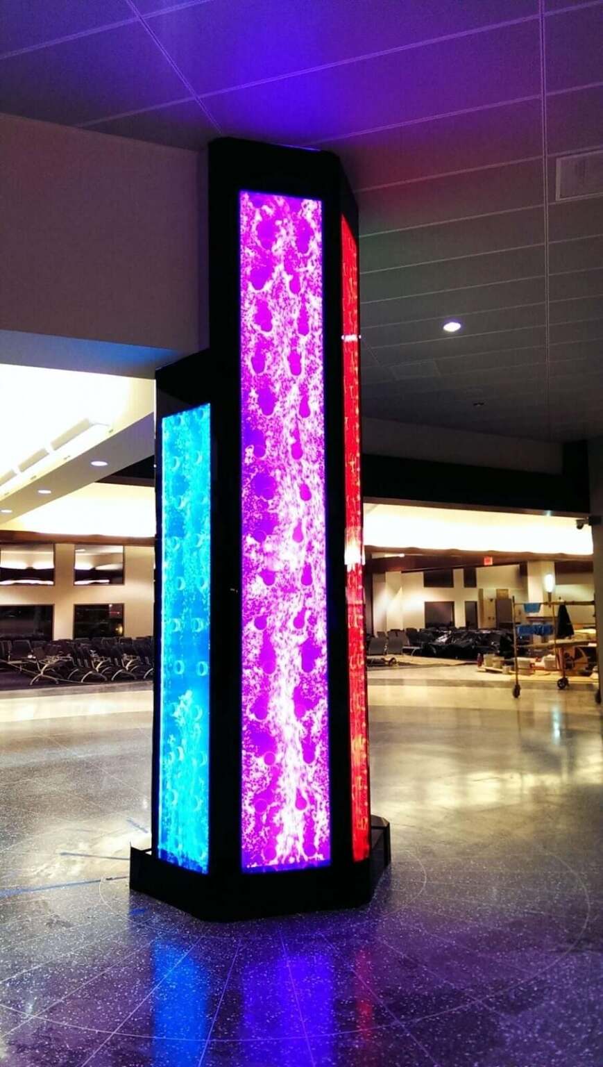 Custom Indoor Water Feature Gallery | Midwest Tropical