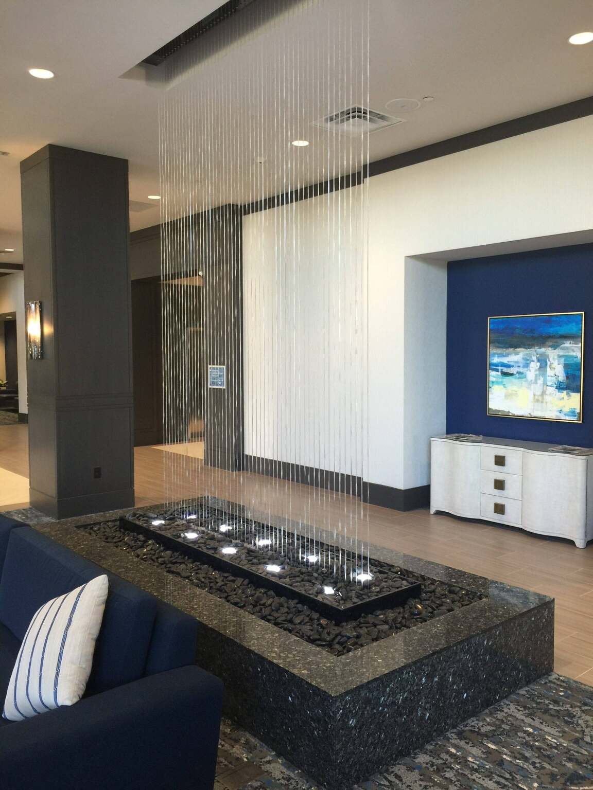 Custom Indoor Water Feature Gallery | Midwest Tropical