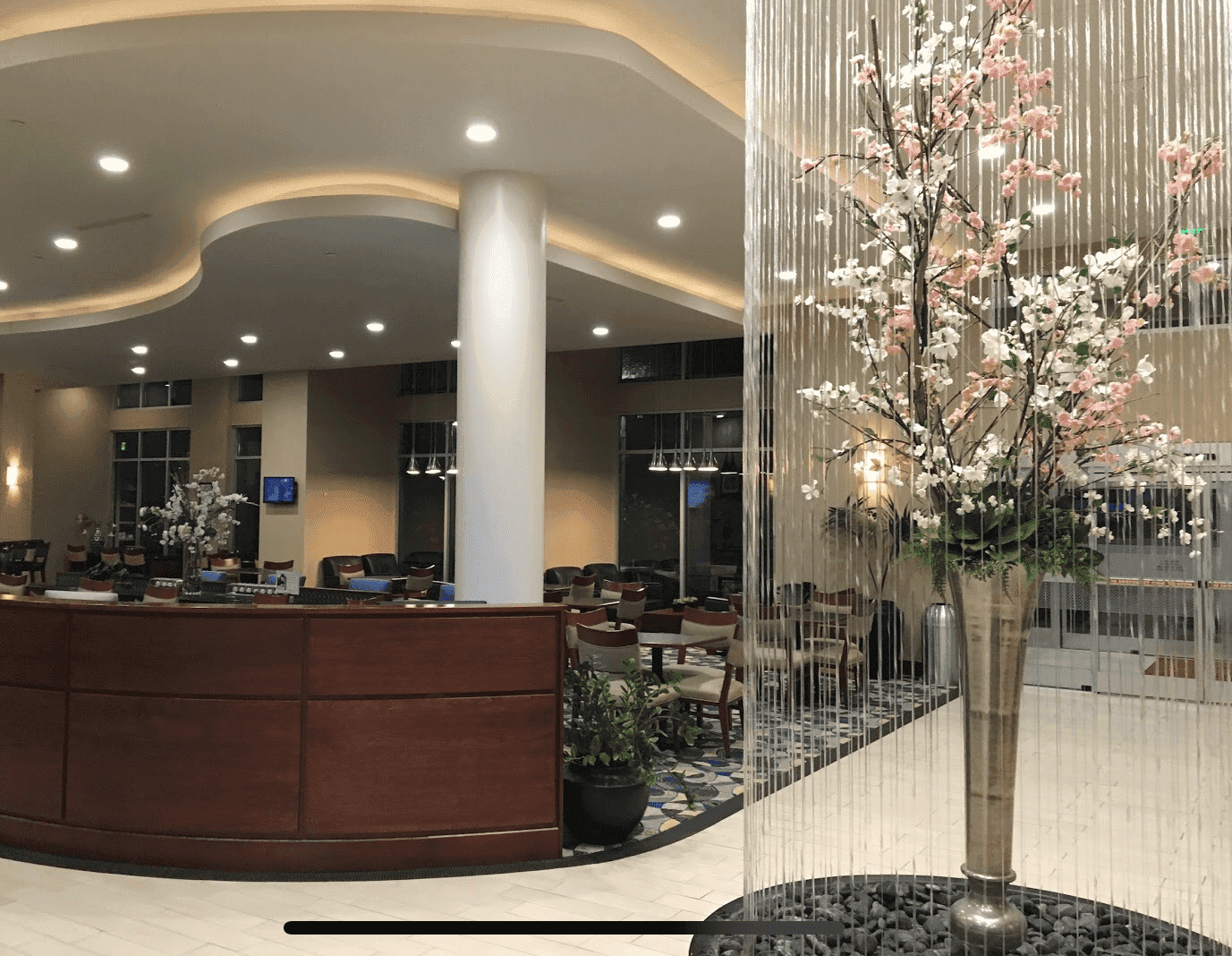 Rain Curtain at Hampton Inn Owensboro, Kentucky - Midwest Tropical