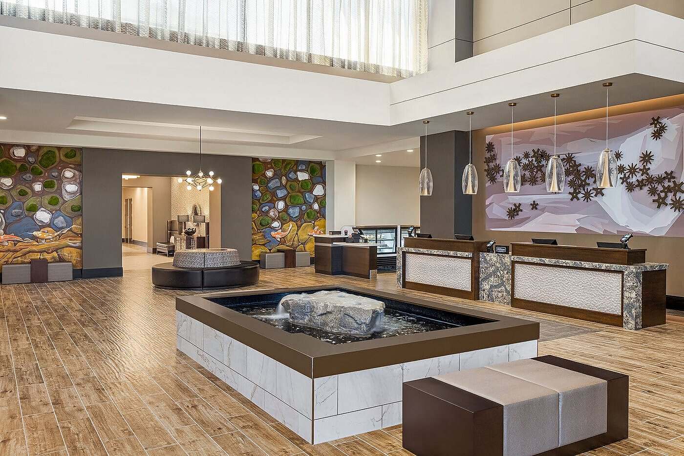 Custom Indoor Water Feature Gallery | Midwest Tropical