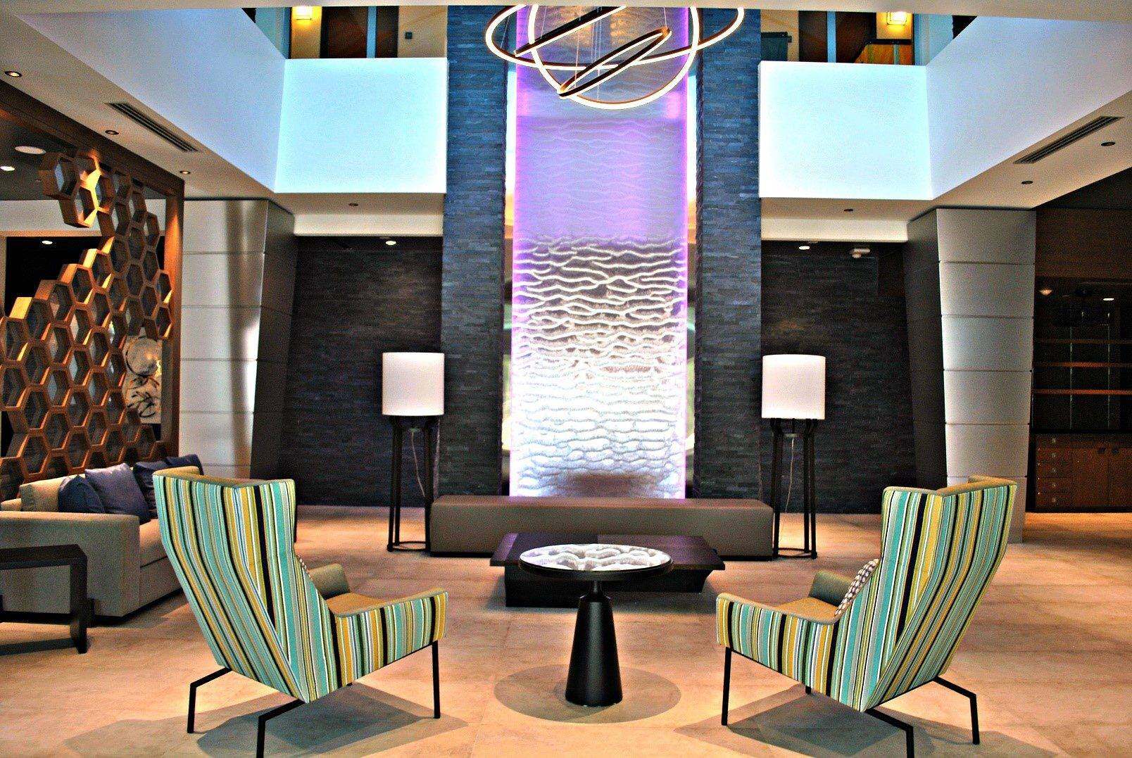 Stainless Steel Mesh Water Wall At Four Points By Sheraton At Miami ...